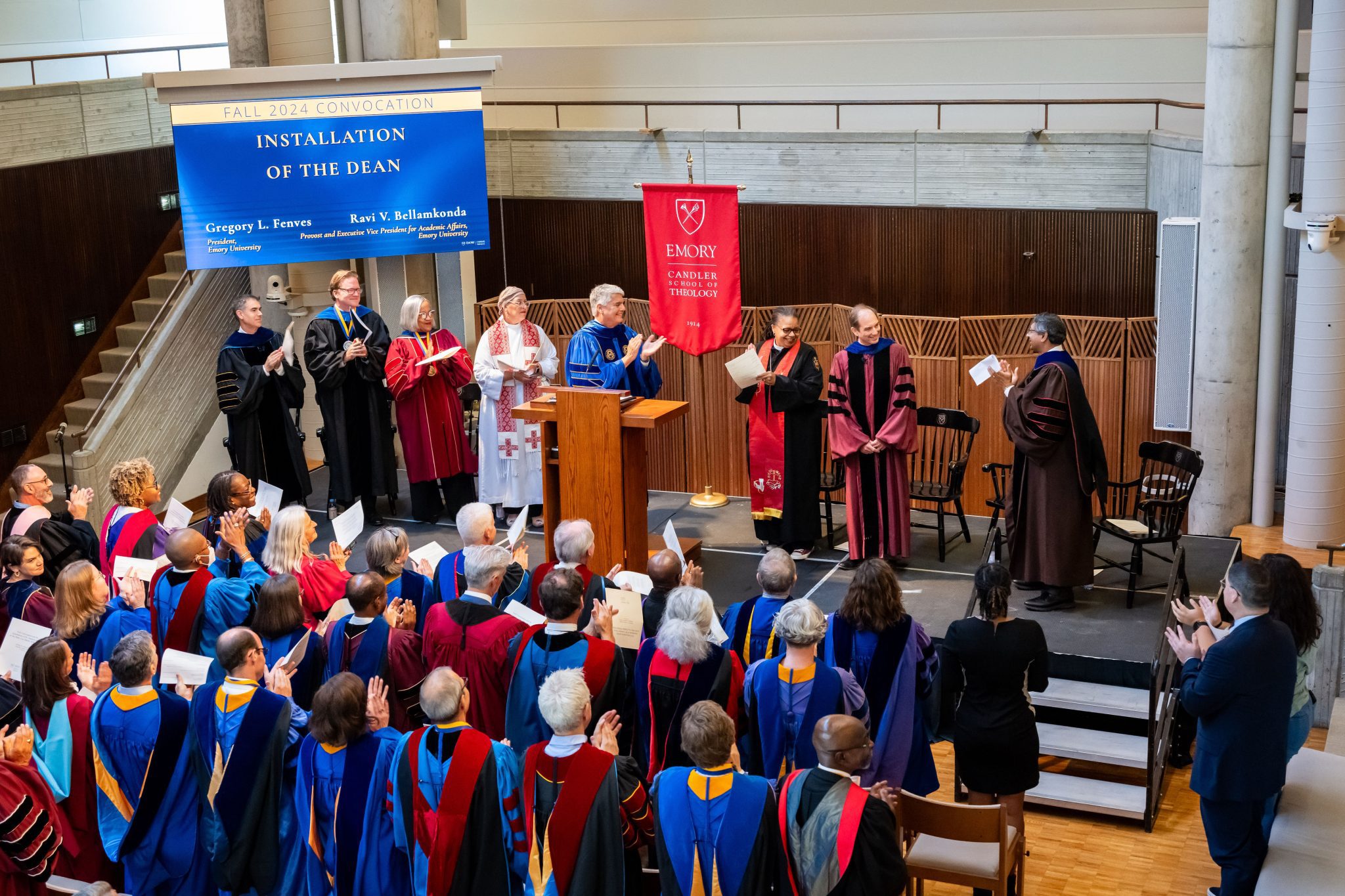 Fall Convocation Opens New Year, Chapter at Candler | Candler School of ...